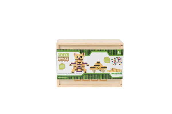 Bamboo Bricks Eco-friendly Building Toys 90 Piece